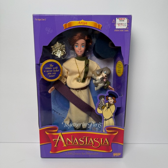Galoob | Toys | Vintage 997 Anastasia Together In Paris Anya Doll ...